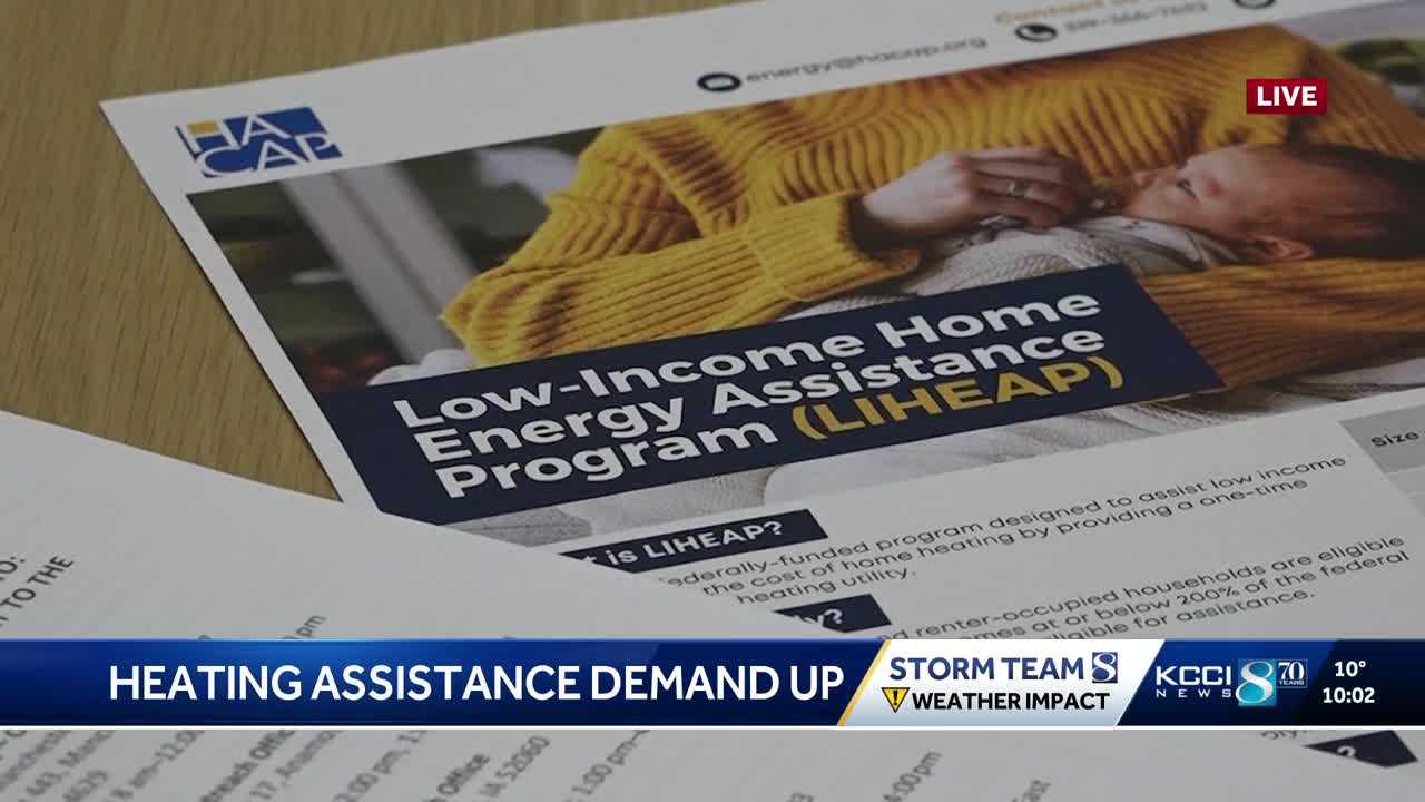 Heating lifeline in high demand as central Iowa cold intensifies