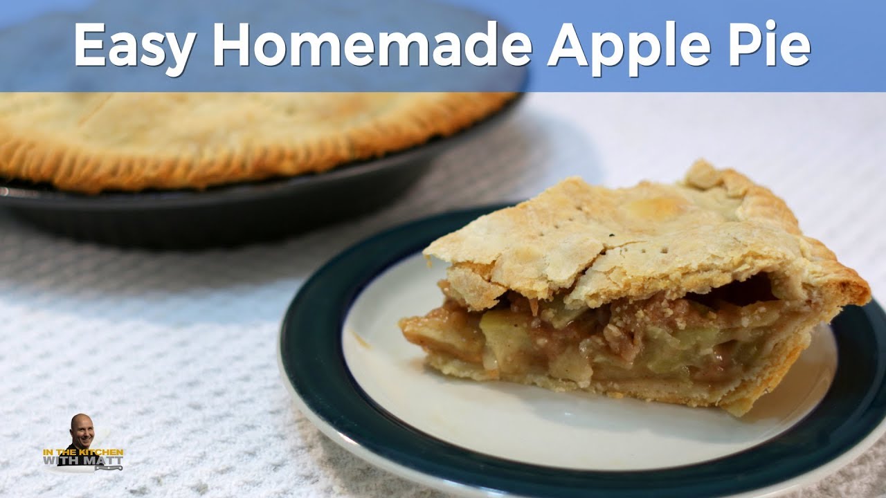 How to make apple pie | Easy homemade apple pie recipe