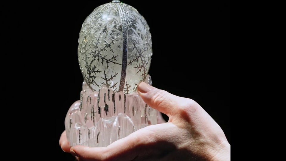 A crystal Fabergé egg made for Russian royalty sells for $30.2 million ...