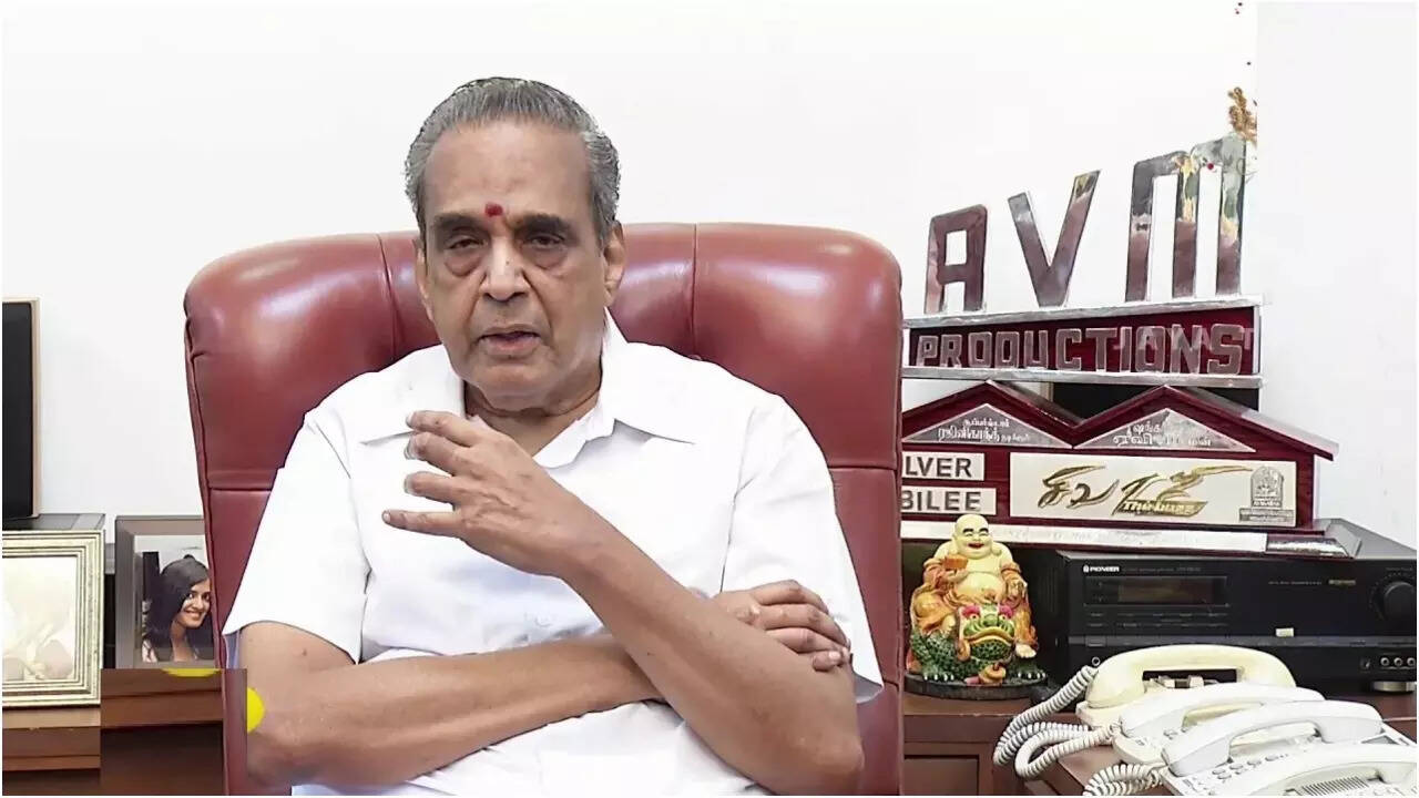 Legendary producer AVM Saravanan passes away; public homage at AVM ...