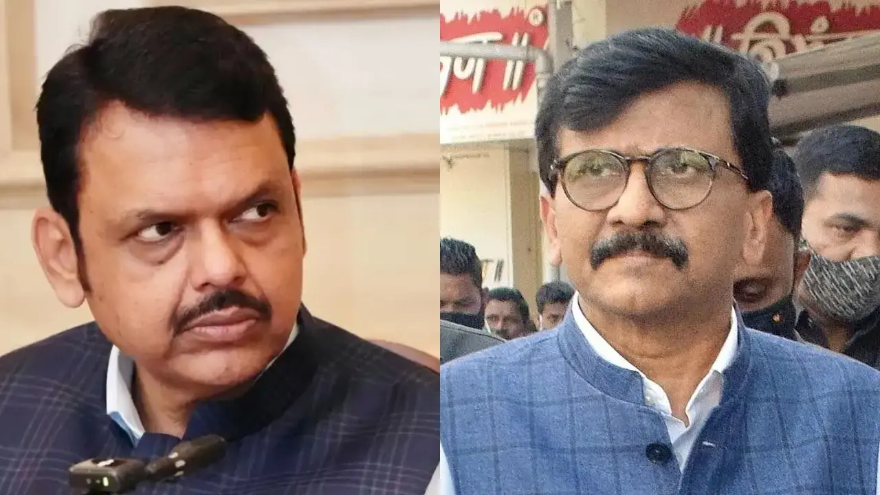 Fadnavis checks on ailing Sanjay Raut; Raj makes rare visit to his home