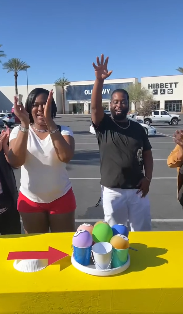 Spin game in public that brings smiles to everyone