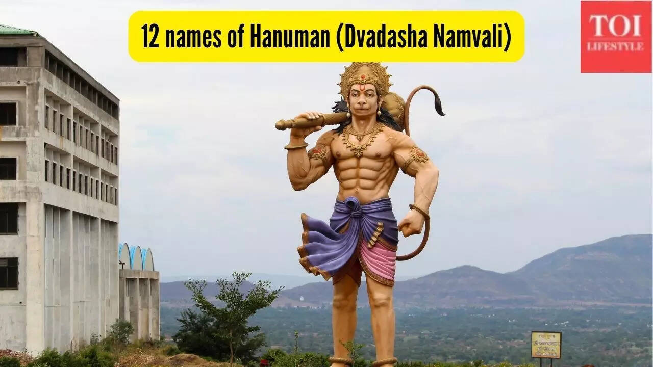 Chanting the 12 names of Hanuman (Dvadasha Namvali) can offer ...