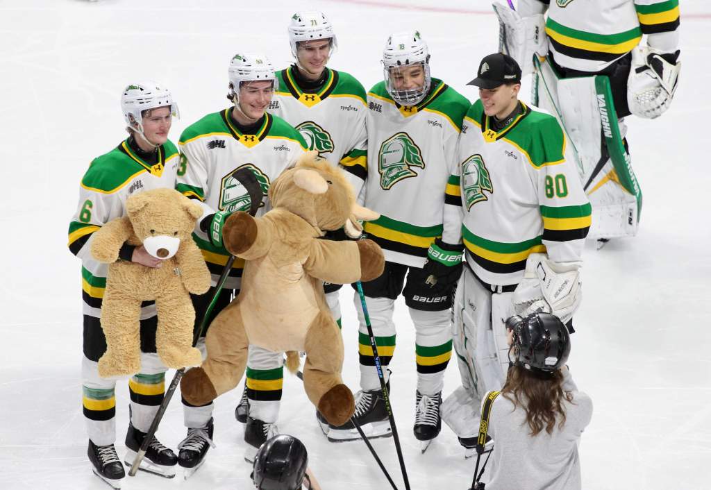 Kitchener Rangers edge London 4-3 as Knights break their own OHL Teddy ...