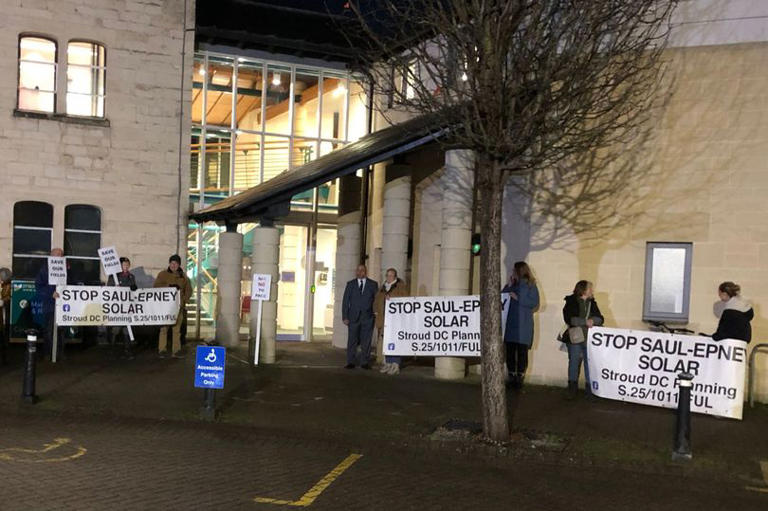 Villagers rejoice solar farm bid refusal amid fears Severn Vale is ...