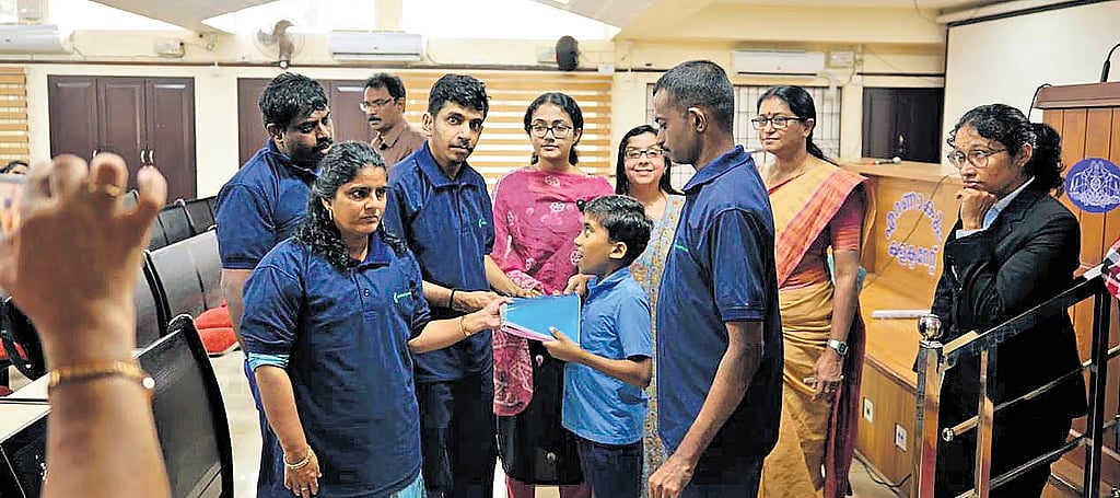 17 Autistic children visit Kochi District Collector on inclusivity champion