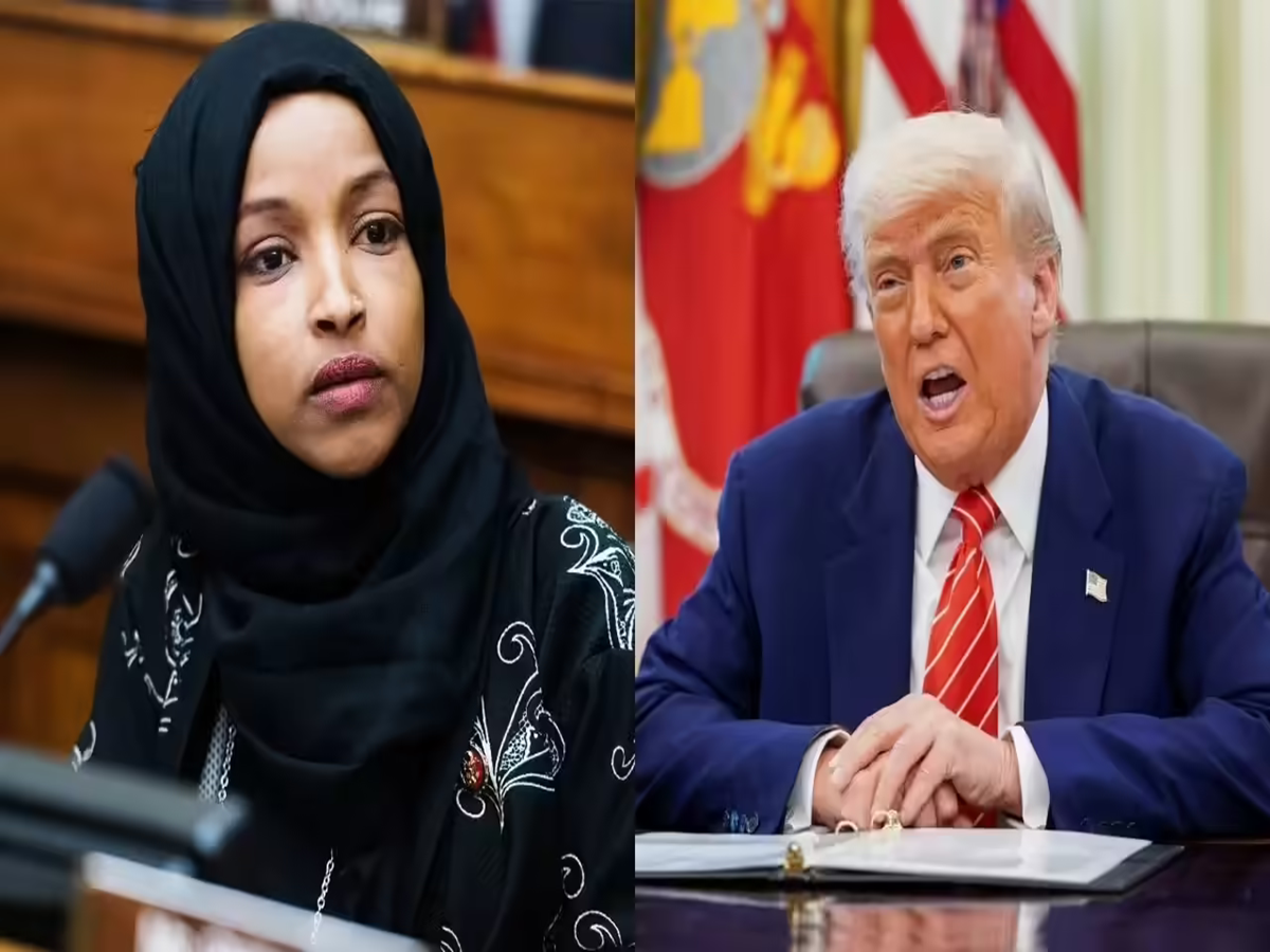 'Why did you marry your brother?': Trump vs Ilhan Omar's war of words ...