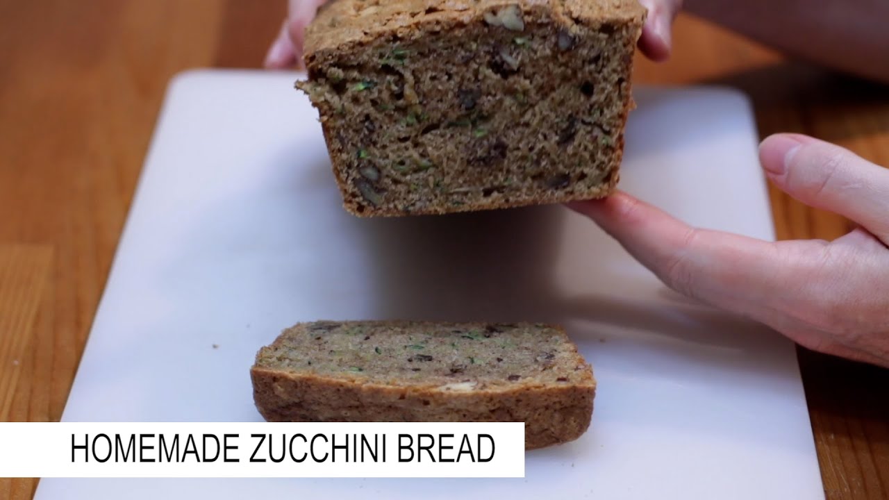 Easy amazing homemade zucchini bread recipe