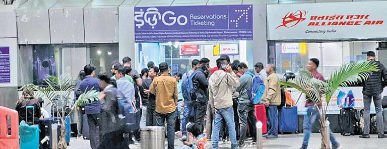 IndiGo flight disruption & delays put passengers on edge at BPIA