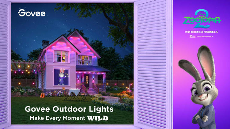 Govee collaborates with Disney’s Zootopia 2 to bring magical light to ...