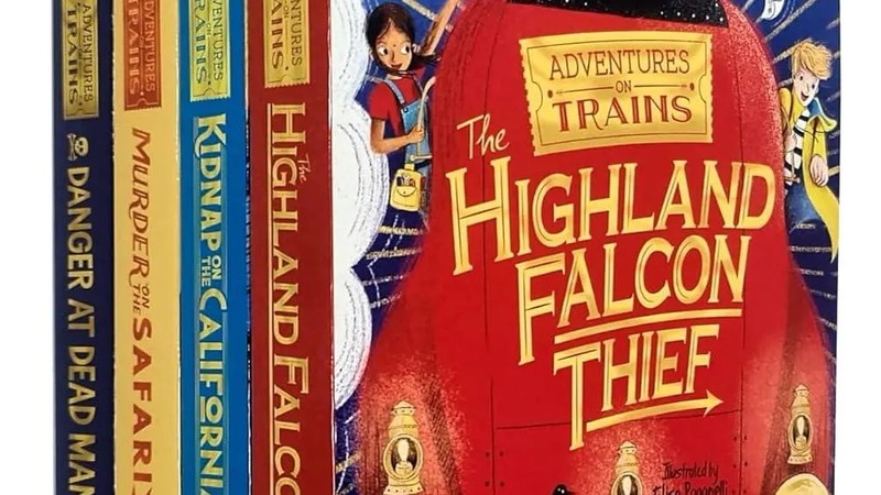 Adventures on trains: a four-book collection for young readers