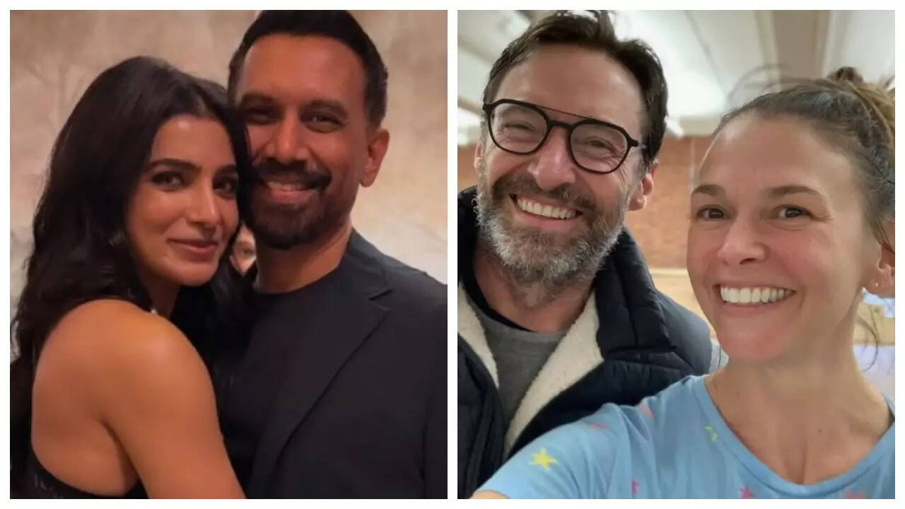 Samantha Ruth Prabhu and Raj Nidimoru to Hugh Jackman and Sutton Foster ...