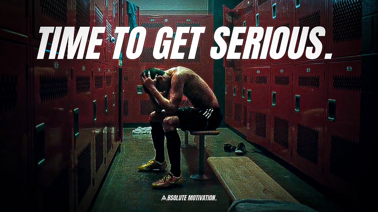 A motivational speech emphasizing the commitment to get serious about ...