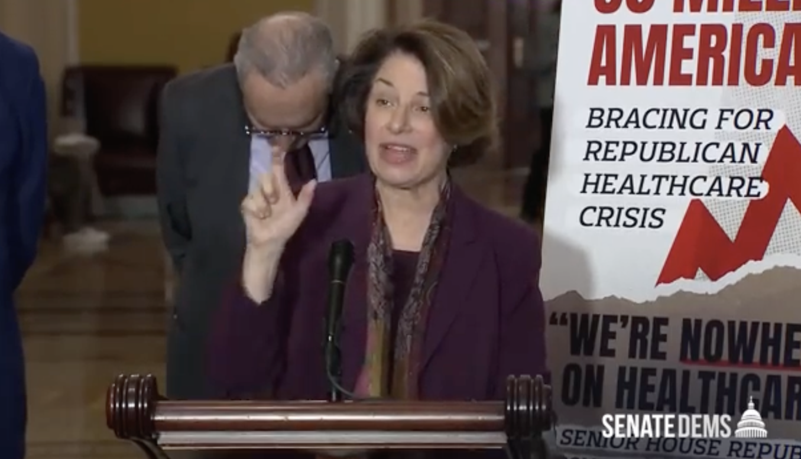 'They are so afraid of Trump': Amy Klobuchar loses her cool, mocks the ...
