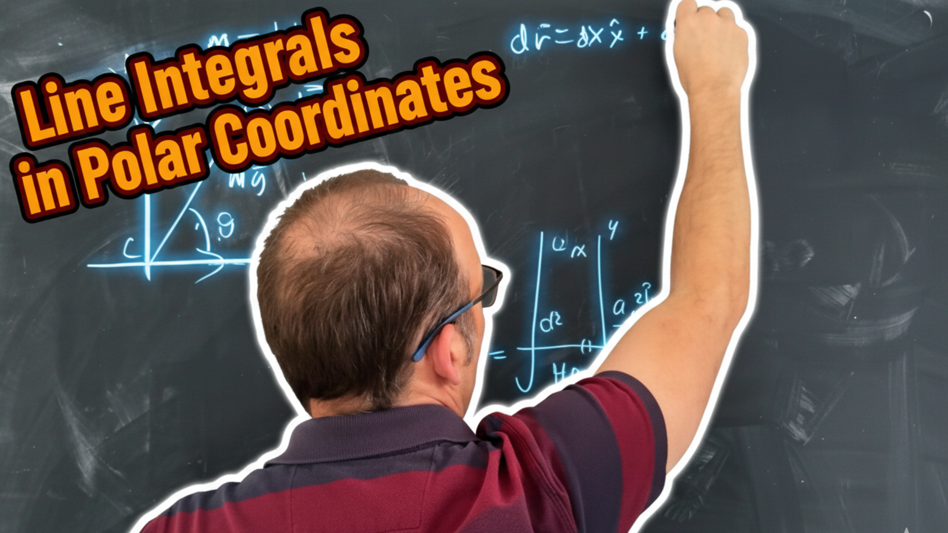 Line integrals in polar coordinates – mathematical physics