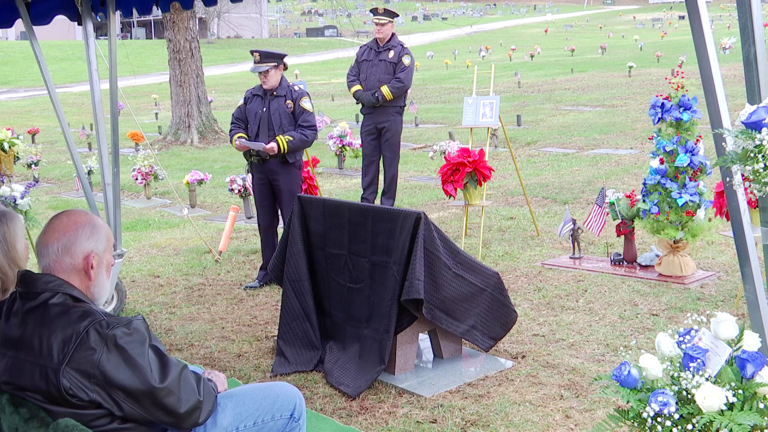 Bench dedicated in memory of Charleston patrolman Cassie Johnson