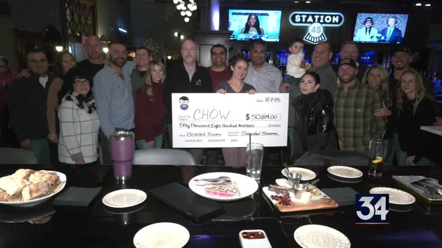 Bearded Broome donates $50,000 to CHOW