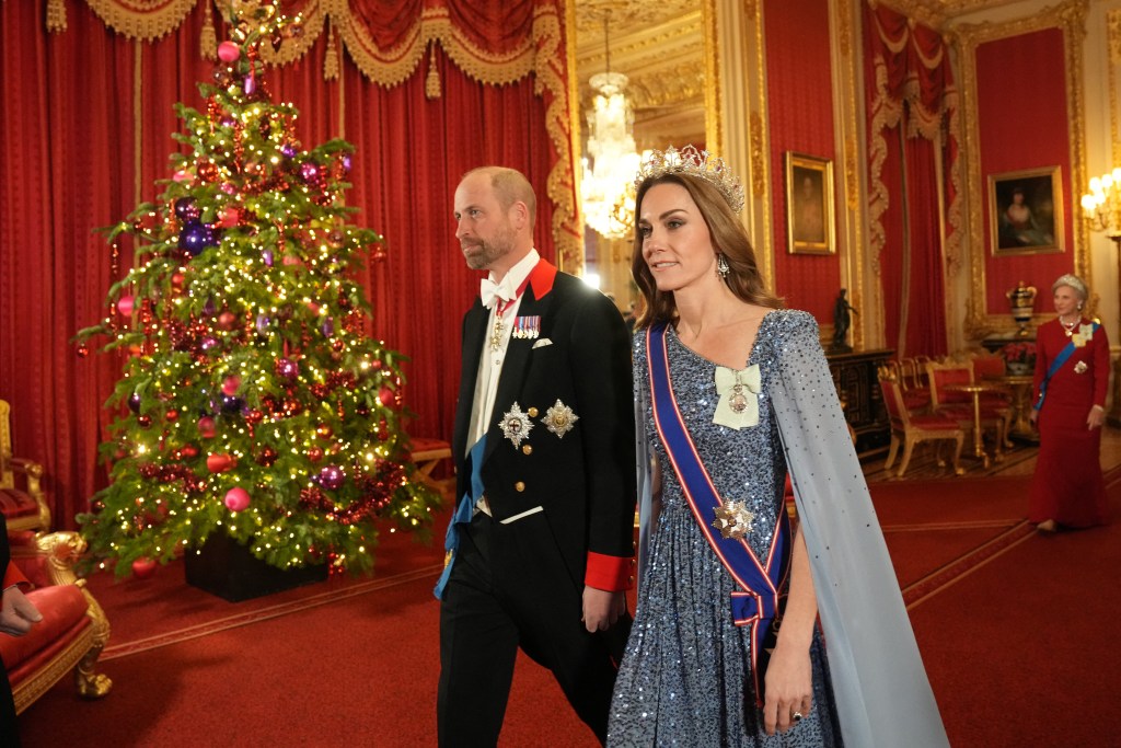Kate Middleton stuns in her biggest tiara yet at Windsor banquet