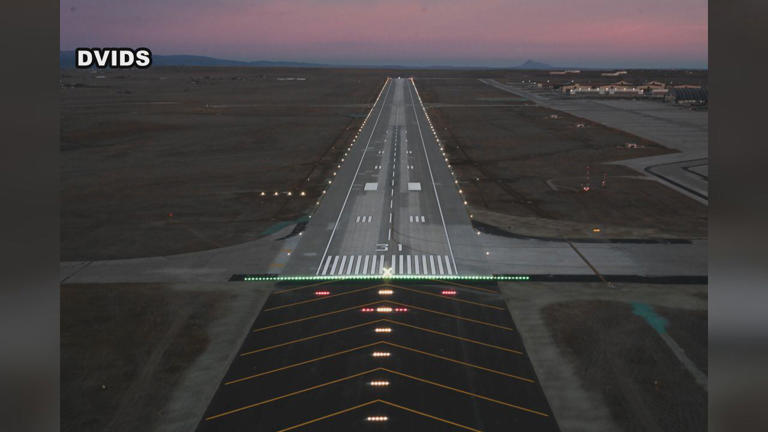 Ellsworth airmen celebrate long-awaited reopening of base runway