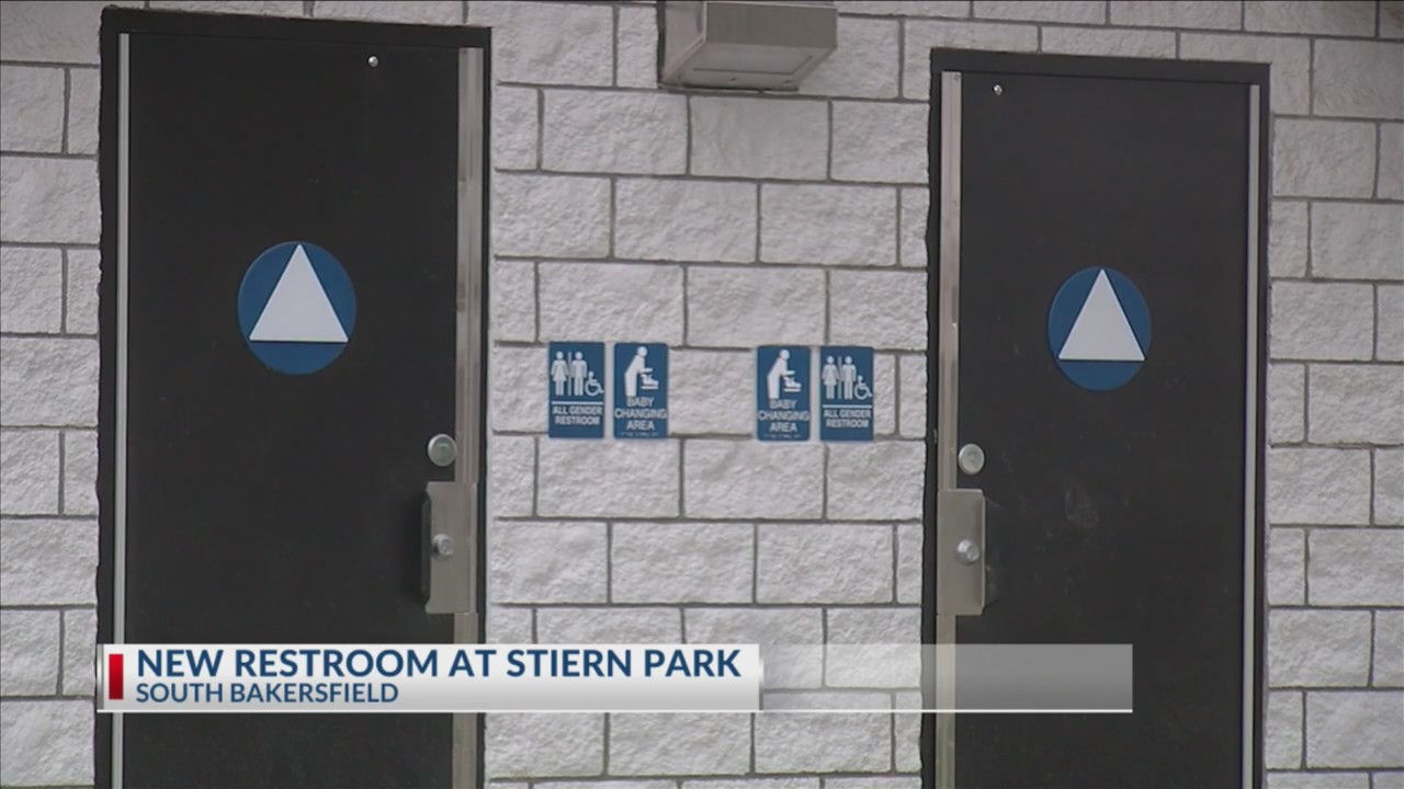 New restroom installed at Stiern Park