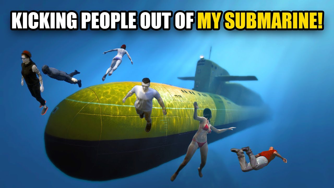 Kicking people out of my submarine | GTA 5 thug life #393
