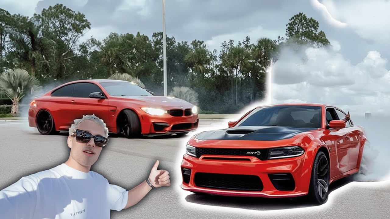 M4 and Hellcat street drifts in Florida
