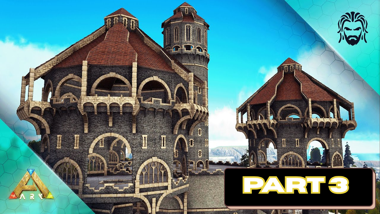 Giga territory castle build - ARK Caballus [E75] part 3