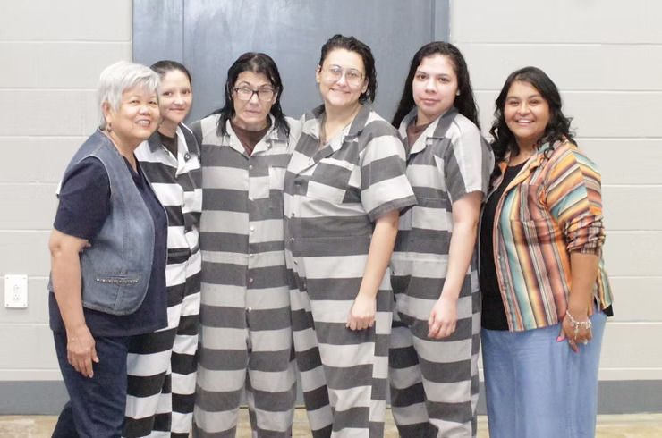 10 inmates baptized at Nolan County Jail