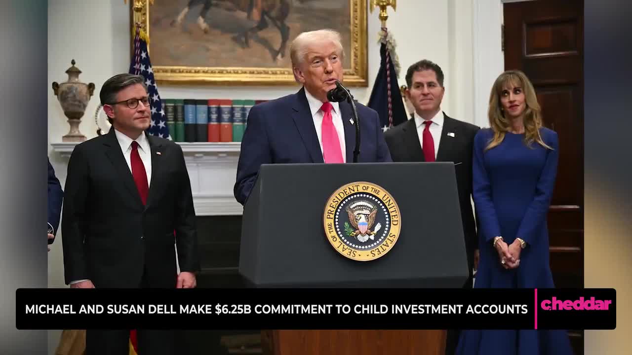 Michael and Susan Dell make $6.25B commitment to child investment accounts