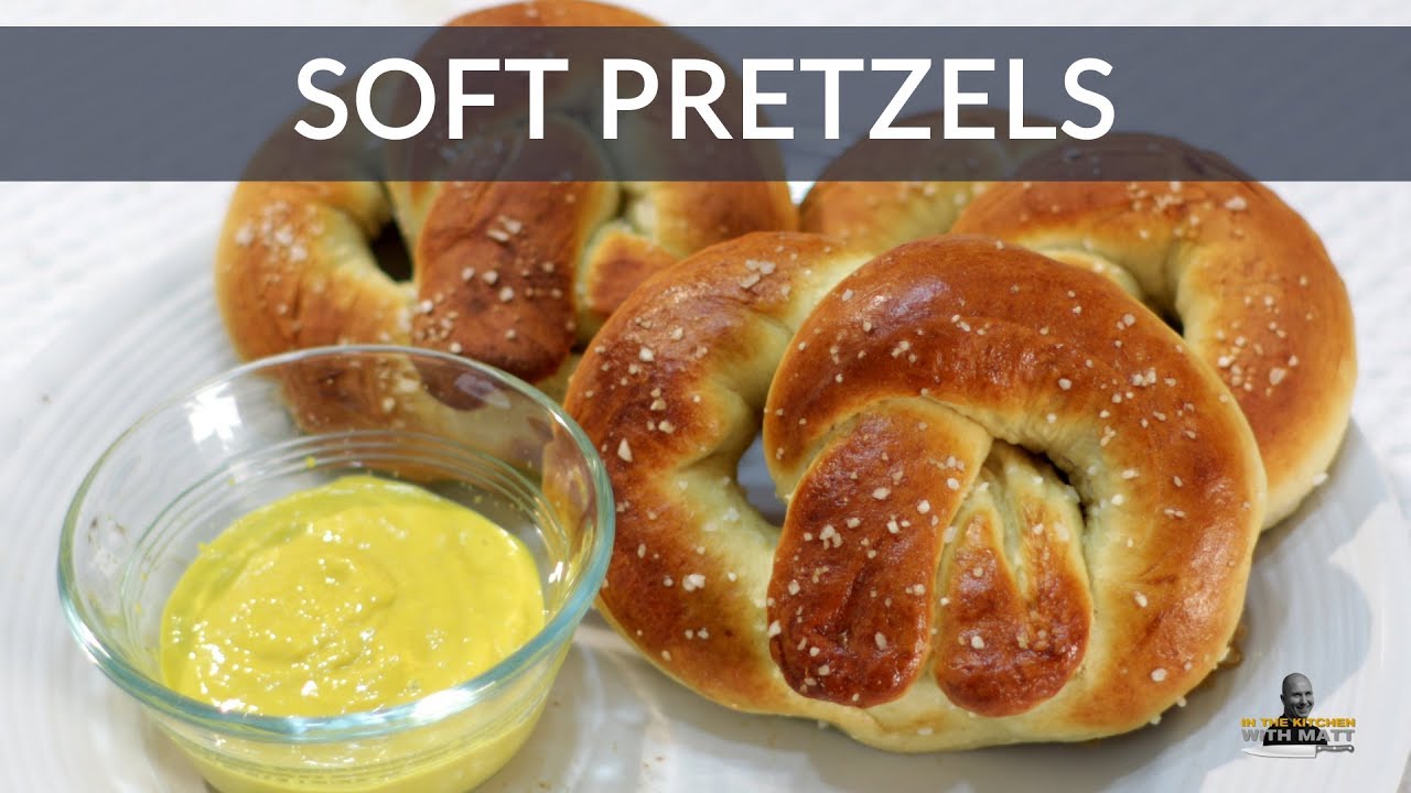How to make soft pretzels | Homemade pretzels recipe (short version)