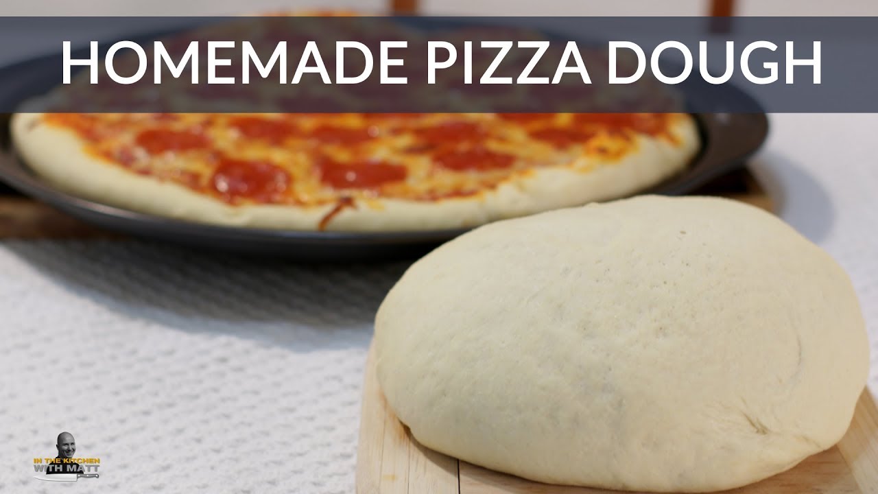 How to make pizza dough | Easy homemade pizza dough recipe (short version)