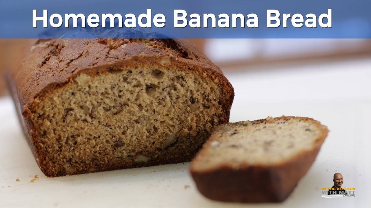 How to make banana bread | Easy homemade banana bread recipe (without a ...