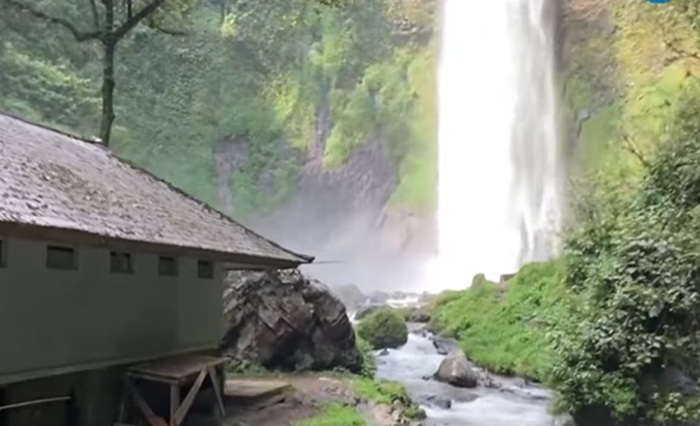 Itinerary one day trip Curug Pelangi Cisarua bujet Rp 137 ribuan per orang