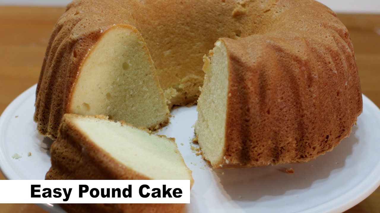 How to make pound cake | Easy homemade pound cake recipe short version