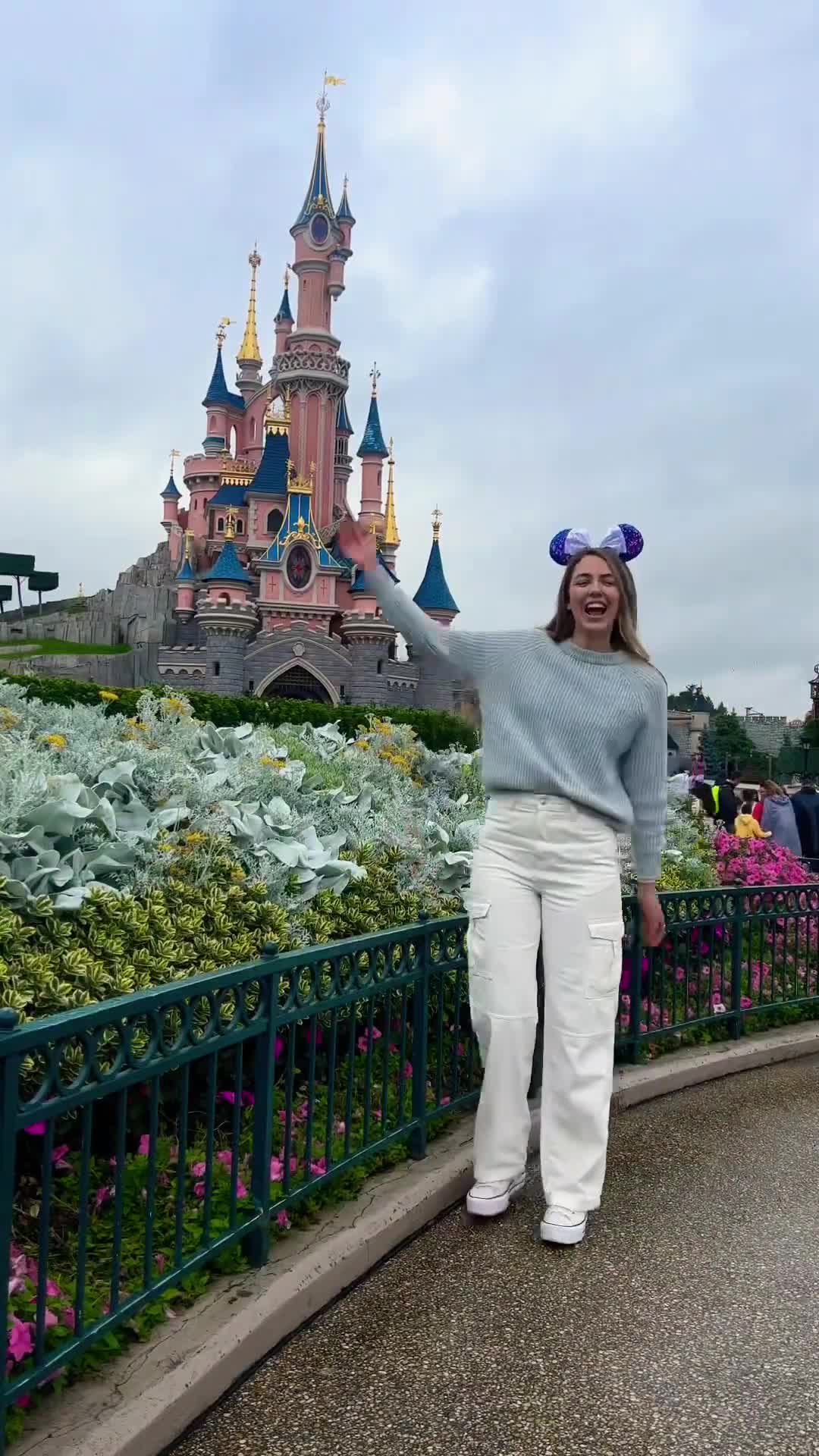 I visited Disneyland Paris! ♥️ #shorts