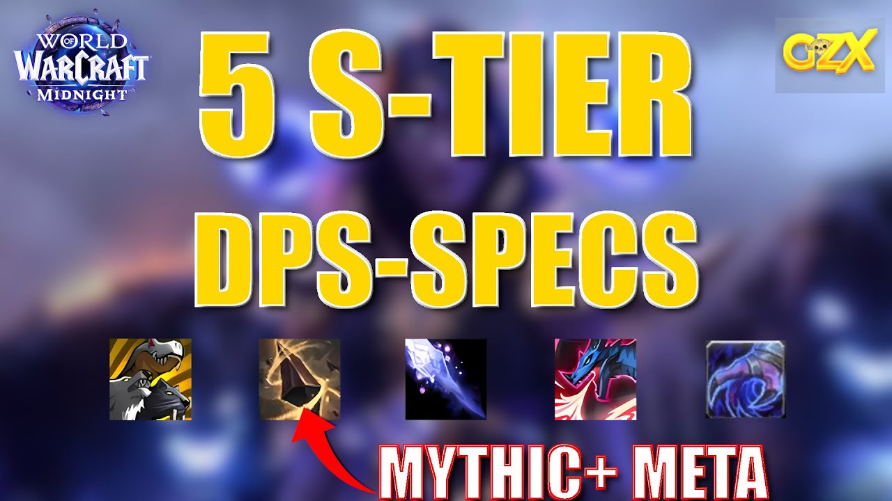 Midnight Mythic+: Diese 5 DPS-Klassen wird jeder spielen (S-TIER meta prediction)