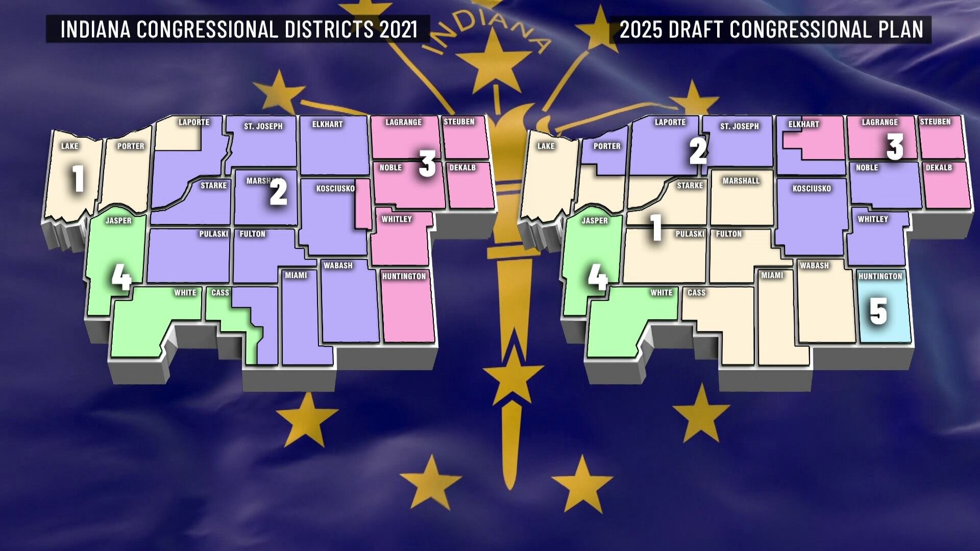 Gov Braun Defends Congressional Redistricting Effort Says New Map