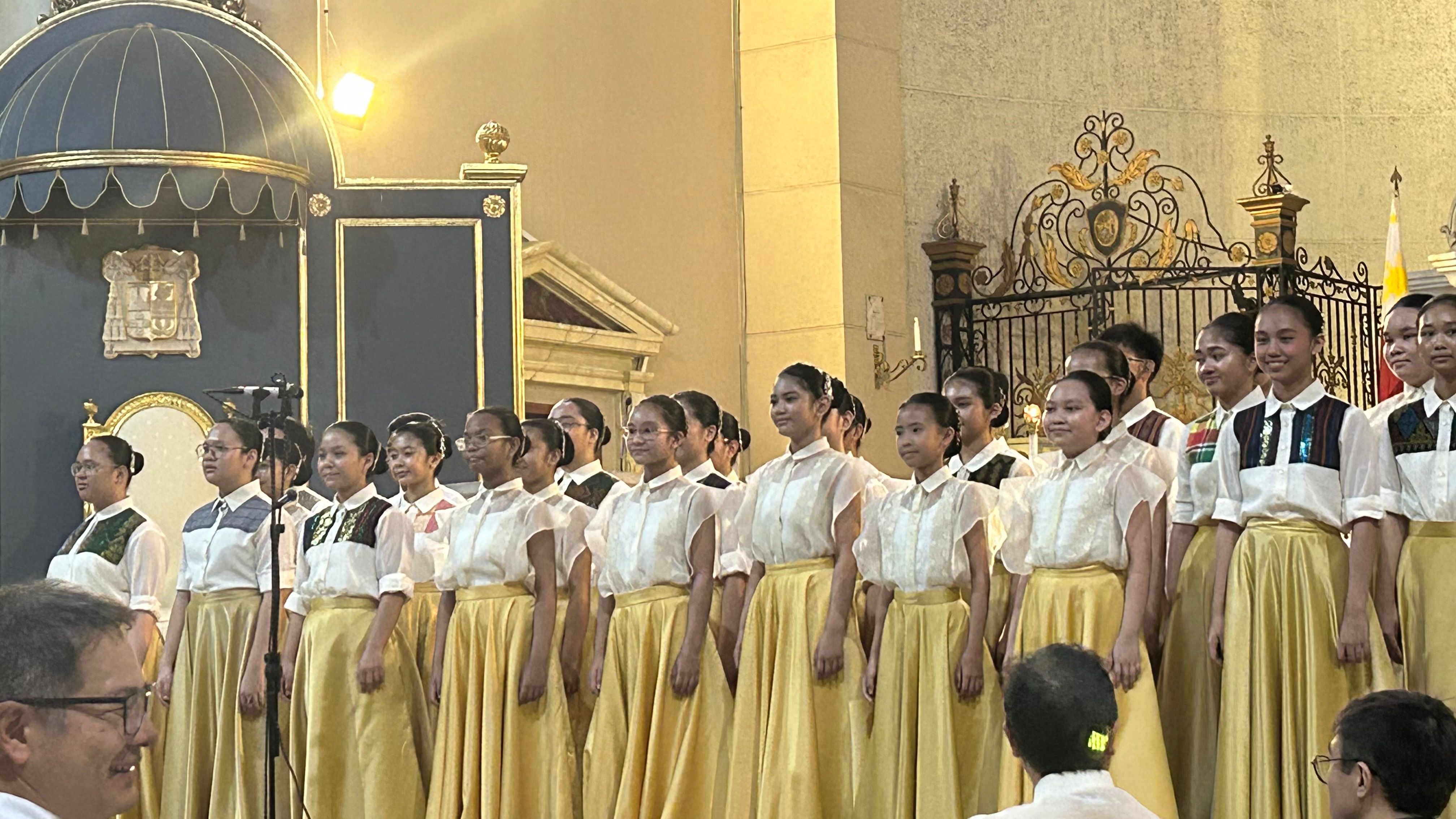 Unity in singing: Children's choirs sing in Lux Spei 2025