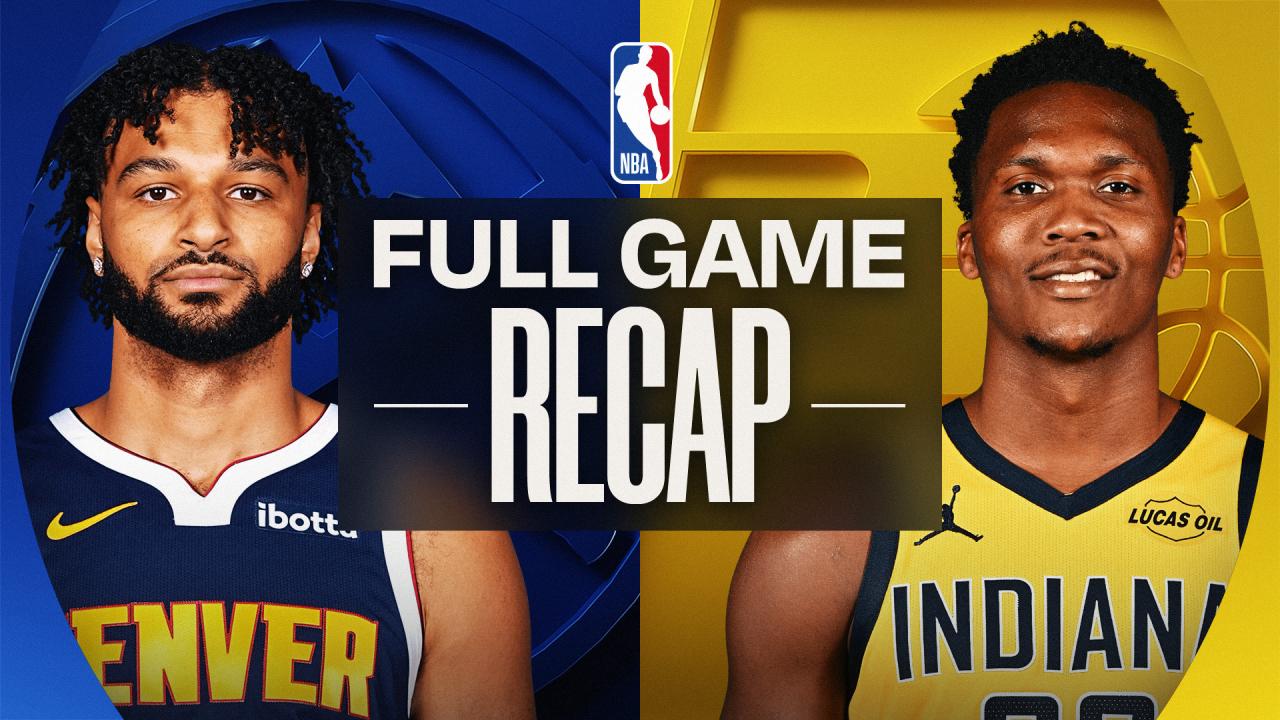 Game recap: Nuggets 135, Pacers 120