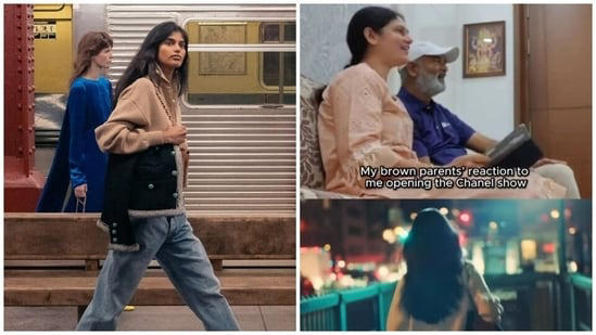 25-year-old Indian model who opened Chanel 2026 show shares her parents ...