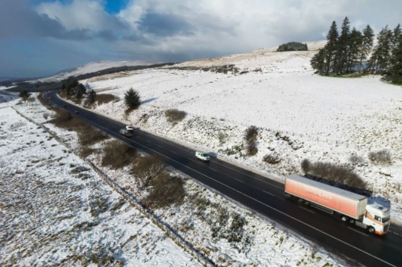 UK wall of rain will turn to snow, with England, Scotland and Wales ...