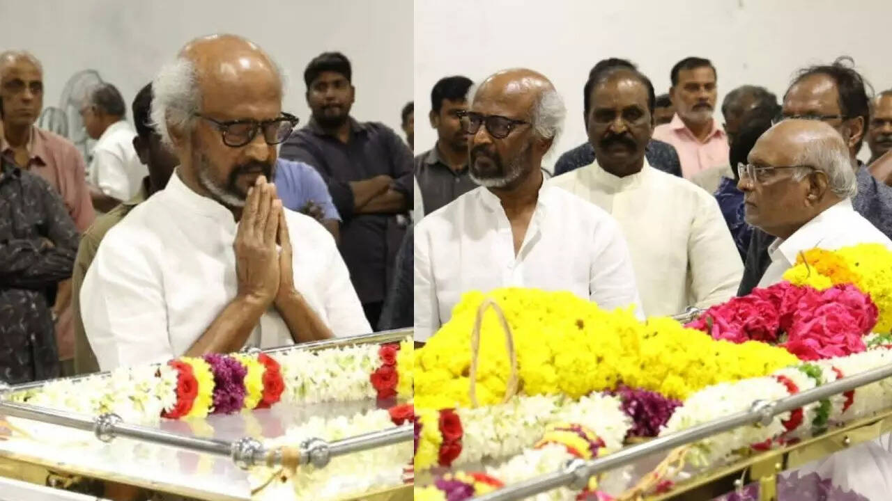 AVM Saravanan passes away: Rajinikanth pays emotional tribute, says 'he ...