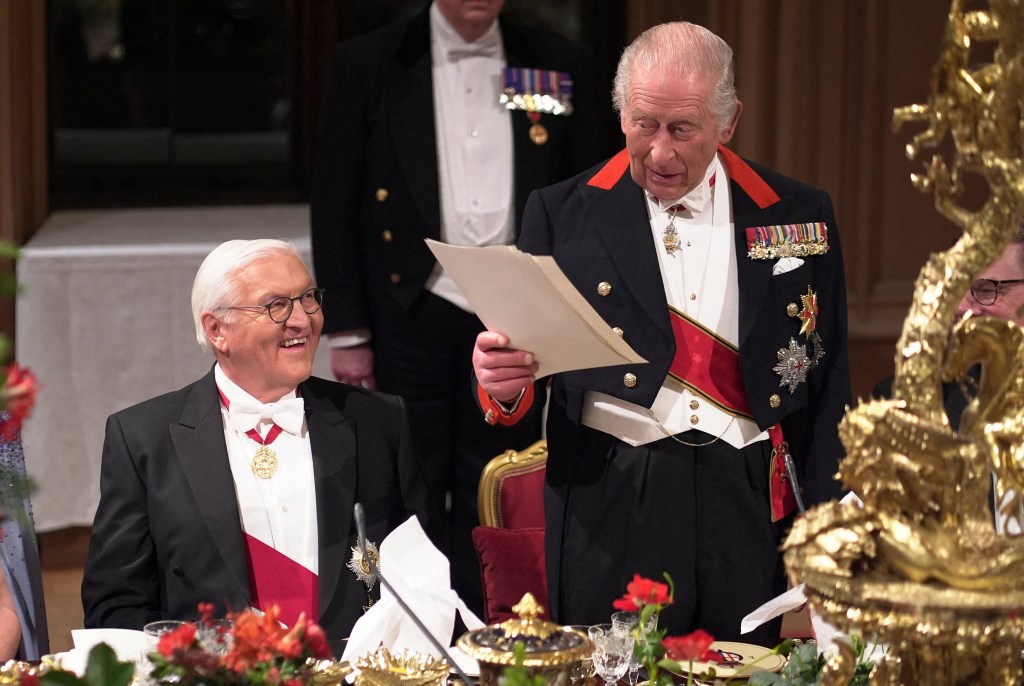 King Charles says UK and Germany will 'bolster Europe' together against ...