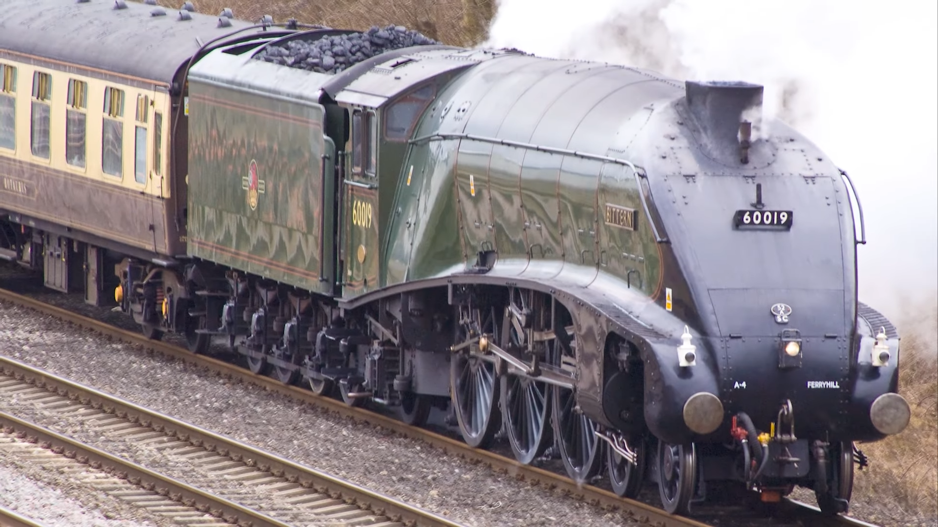 The fastest steam locomotive ever