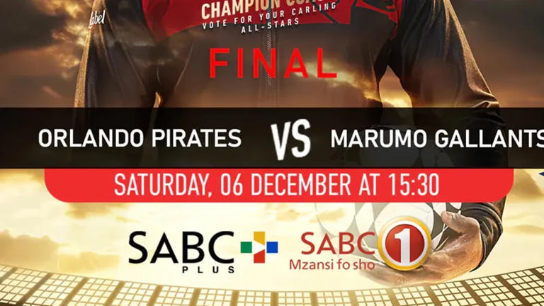 How can I watch Orlando Pirates battle Marumo Gallants in the Carling ...