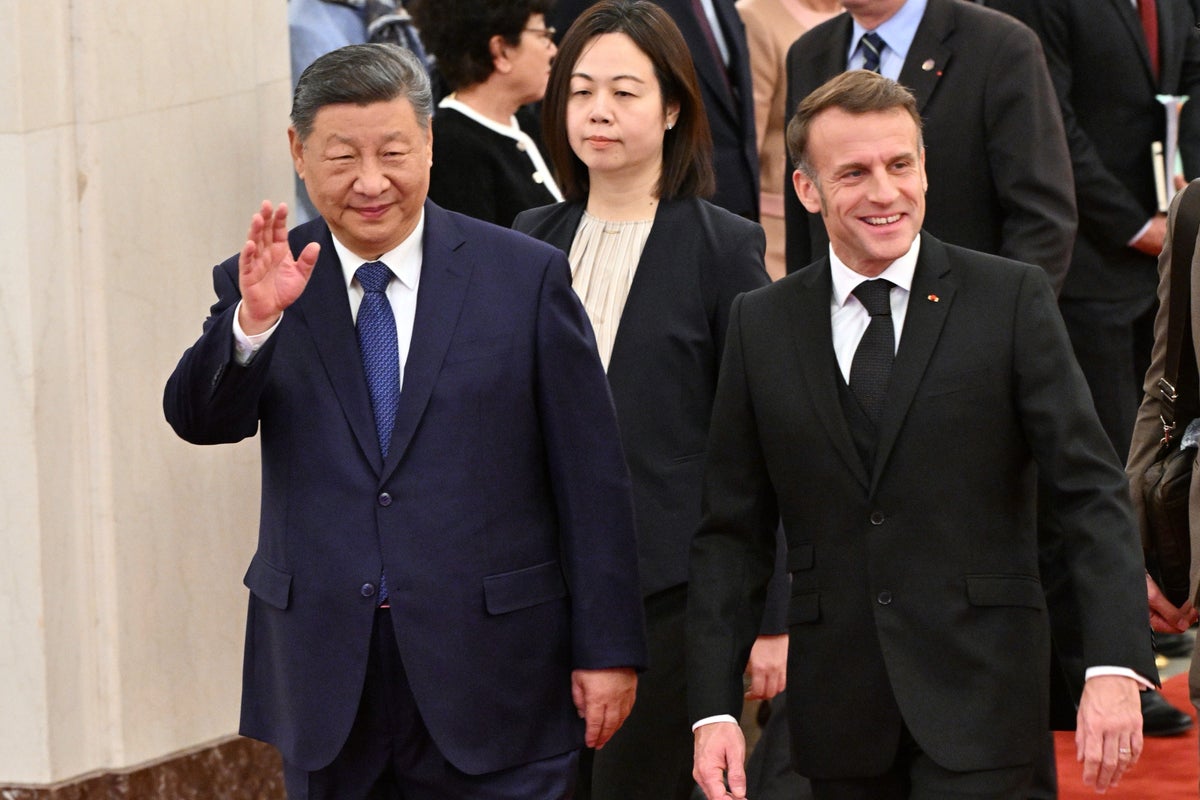 China's Xi and France's Macron pledge cooperation on global crises and ...