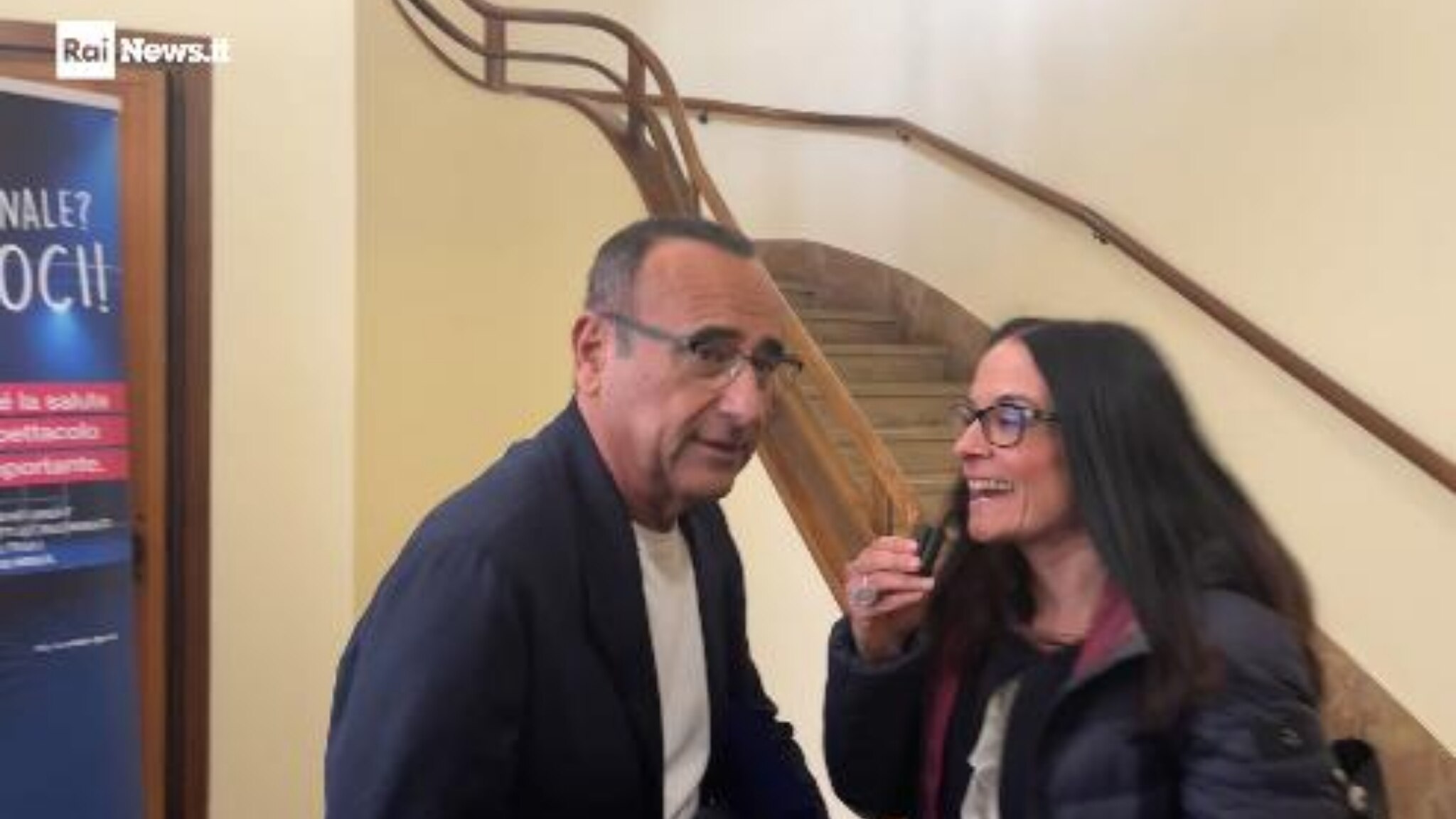 Carlo Conti è ambasciatore della salute: "Spero di meritarmi questo ...
