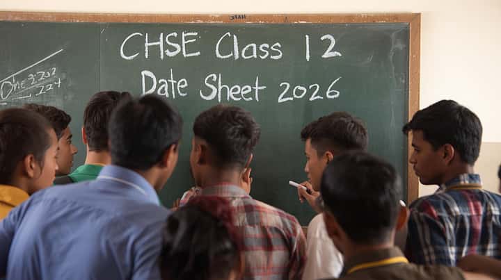 Odisha CHSE class 12 time table out: Check exam date sheet 2026
