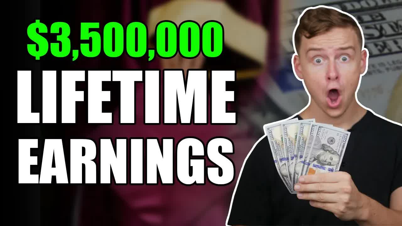 Highest paying college degrees over a lifetime