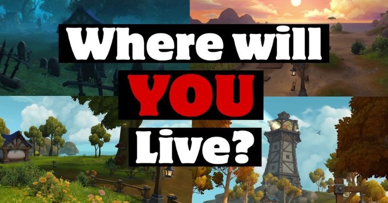 WOW Housing Alliance District player housing guide: Mountain, forest ...